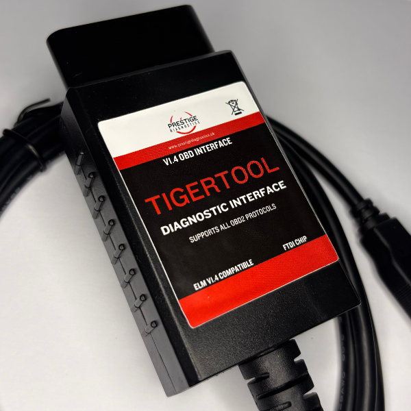 OBD interface for Triumph tiger tool.